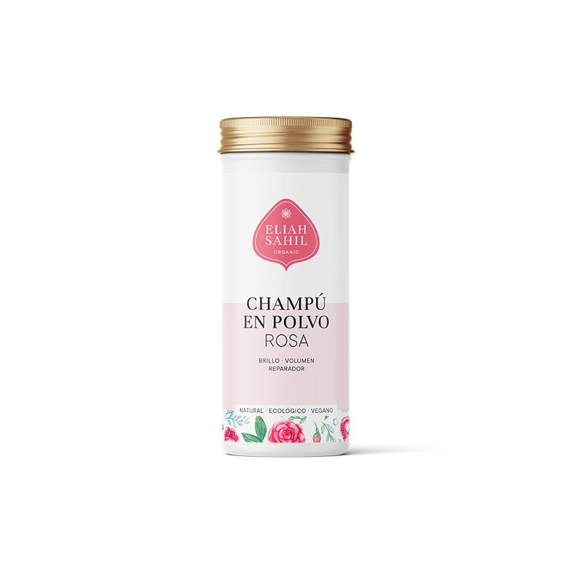 Champú en polvo ecológico ROSA - Volumen Brillo y Reparador - Cabello ...